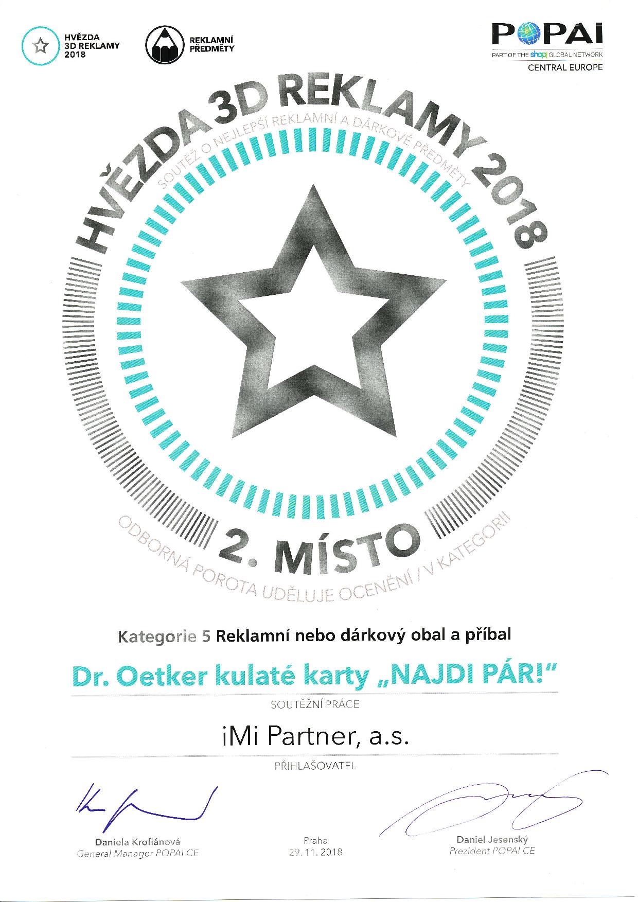 Naše 3D hvězdy | iMi Partner